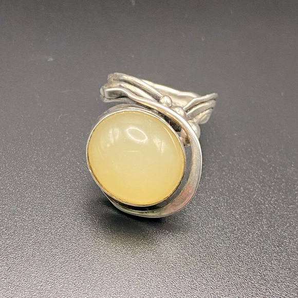 Todd and Joanie Muhlfelder | Jewelry | Sterling Silver Large Opal Stone ...